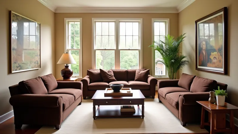 Cómo pintar mis paredes si tengo muebles color chocolate para realzar ...